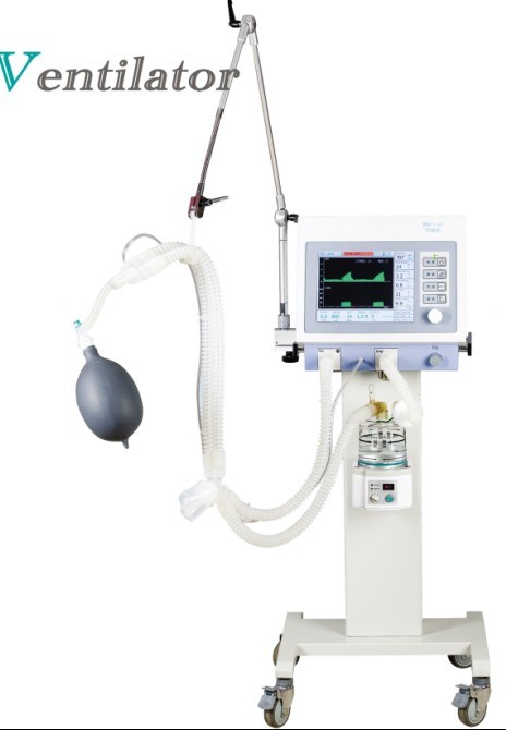 CPAPの呼吸モードのICUのためのノブの操作解説書の医学の換気装置